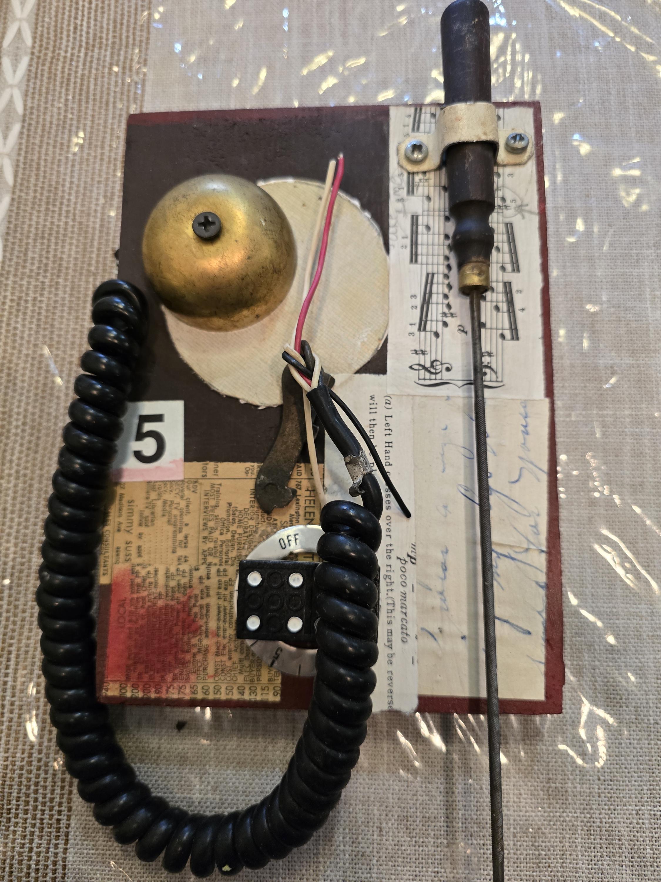 Mixed Media Altered Art Found Objects Wood Panel - Etsy