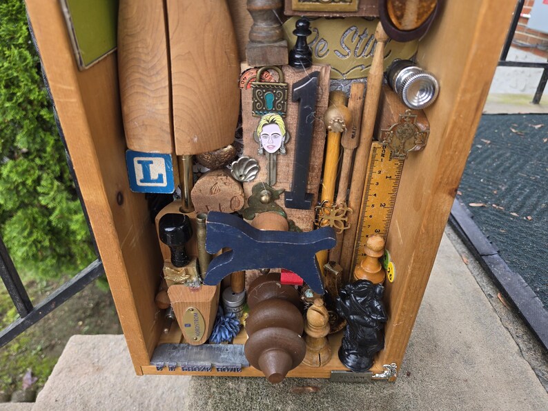 Assemblage Found Objects Original Artwork - Etsy