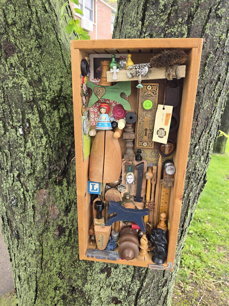 Assemblage Found Objects Original Artwork - Etsy