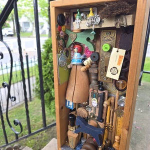 Assemblage Found Objects Original Artwork - Etsy