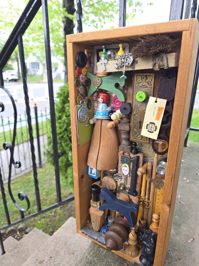 Assemblage Found Objects Original Artwork - Etsy