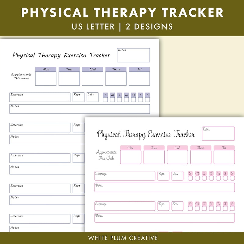 Physical Therapy Workouts - Etsy