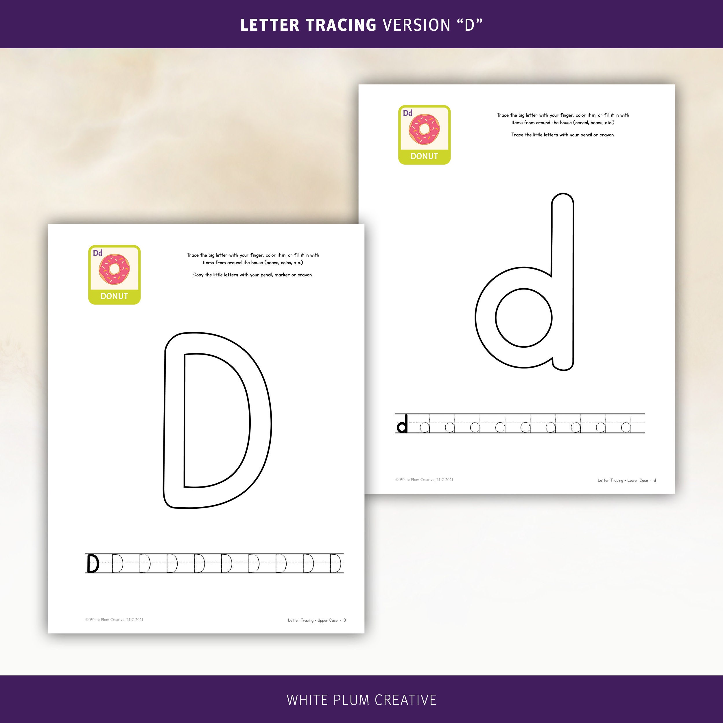 Printable Letter Finger Tracing Sheets Coloring Pages Fill-in the ...
