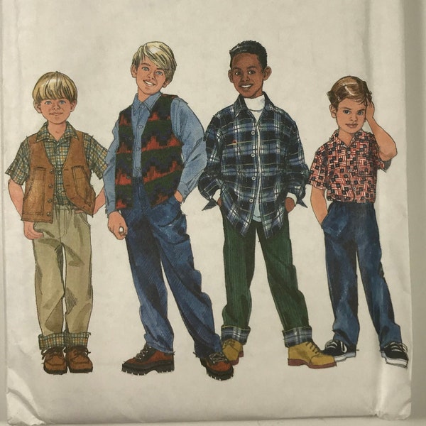 Boys Vest Pattern - Etsy