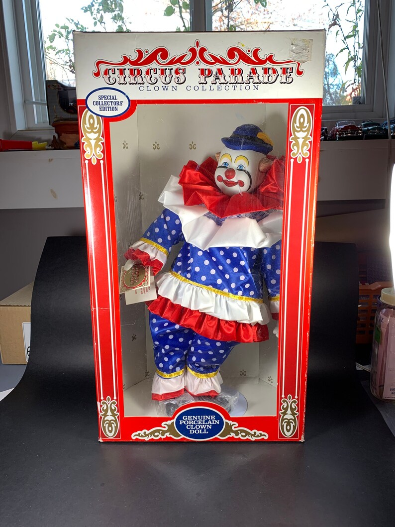 Vintage Circus Parade Clown Collection Porcelain Anco 1991 - Etsy