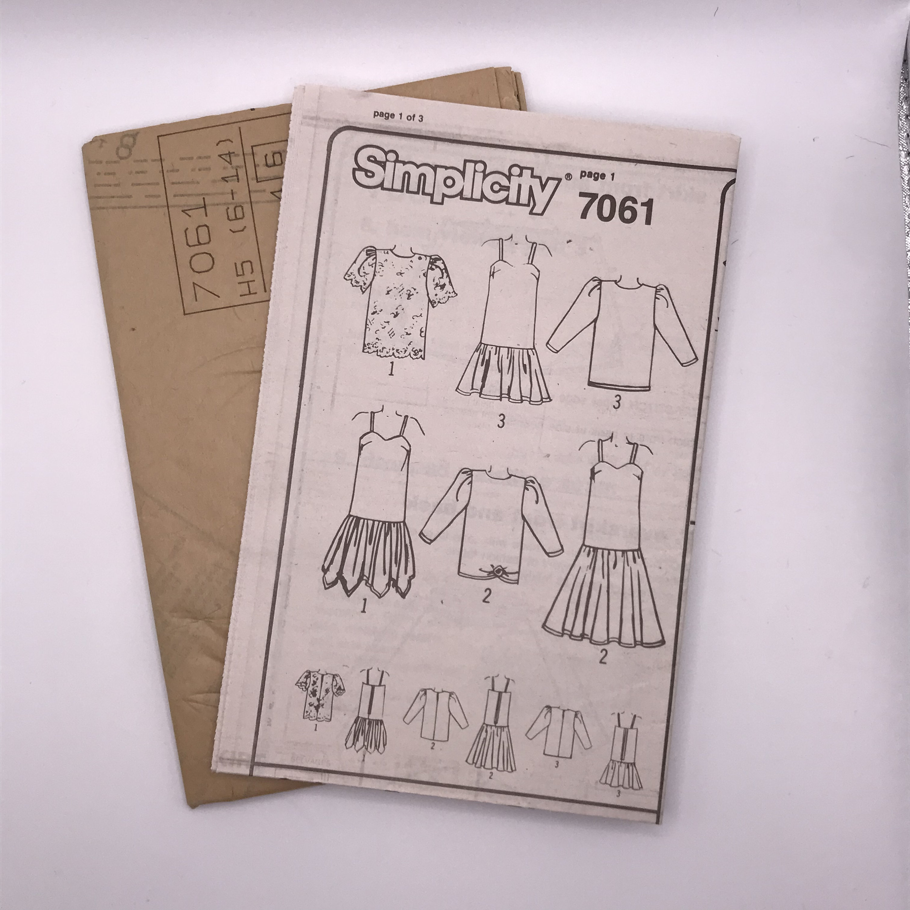 Simplicity 90's Retro Misses' Two-piece Dress 3 Lengths, Semi-formal ...