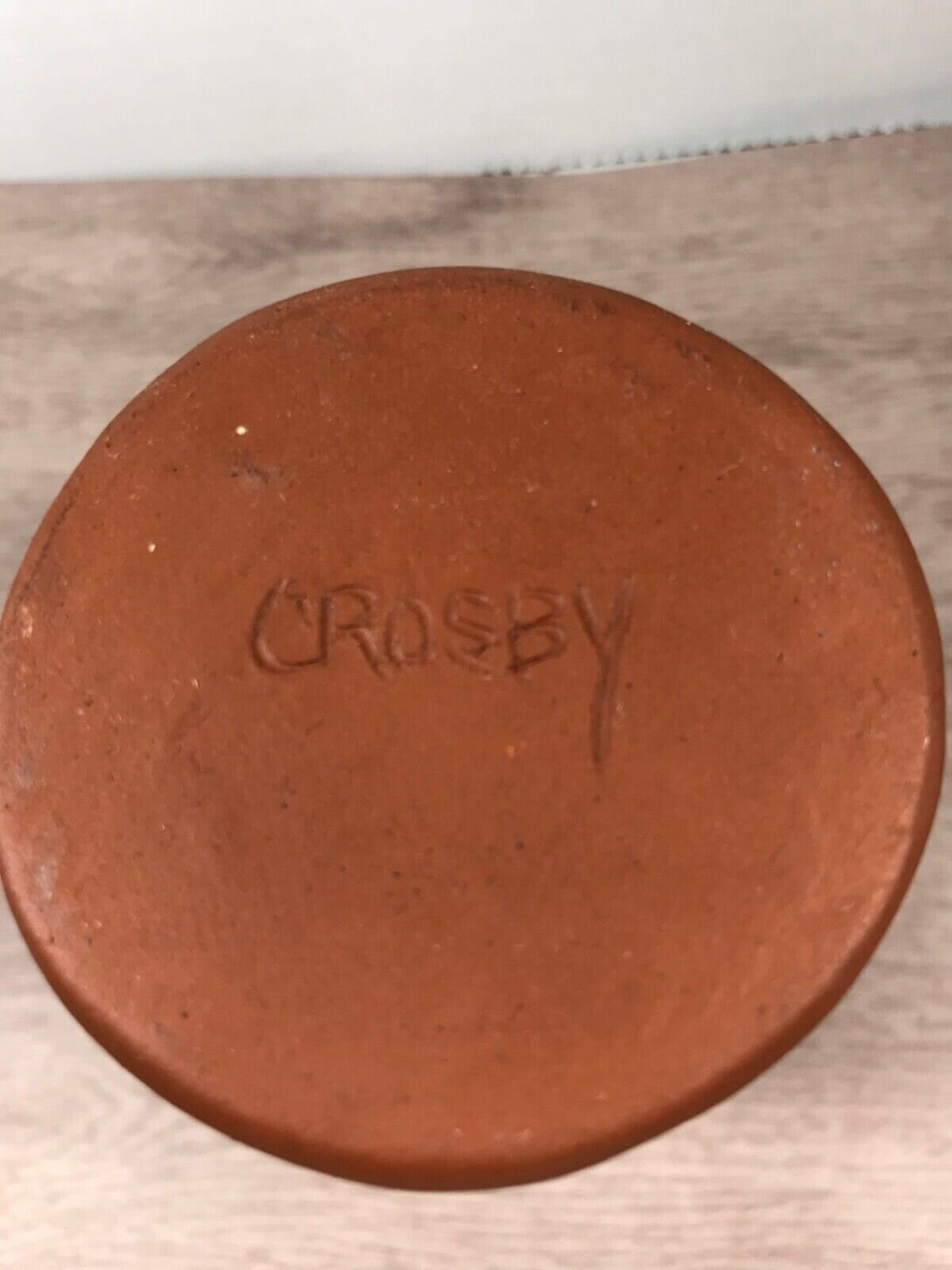 Funny Face Mug Pottery Blue Eyed Buck Tooth Whimsical Signed Crosby - Etsy
