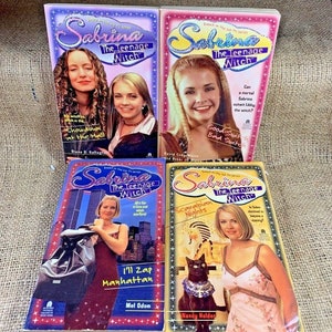 Sabrina the Teenage Witch Books: Lot of 4 TV Show Tie-ins - Etsy
