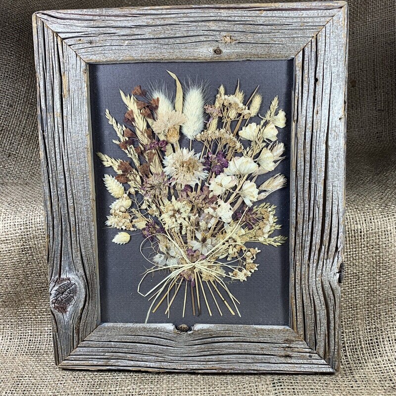 Framed Dried Flowers - Etsy