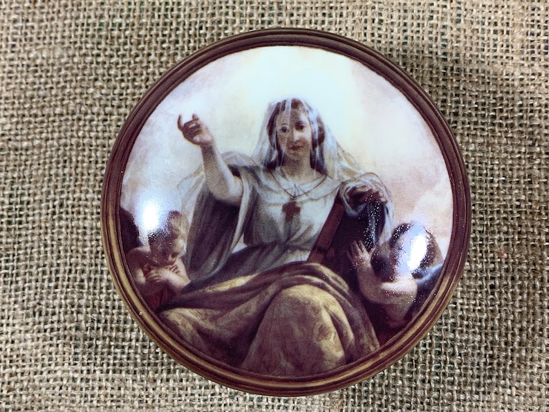 Brumidi Fresco Dresser or Trinket Box by Pickard US Capitol Made in USA ...