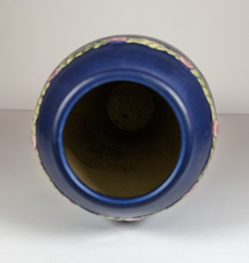 Weller Pottery Blue Ware Vase - Etsy