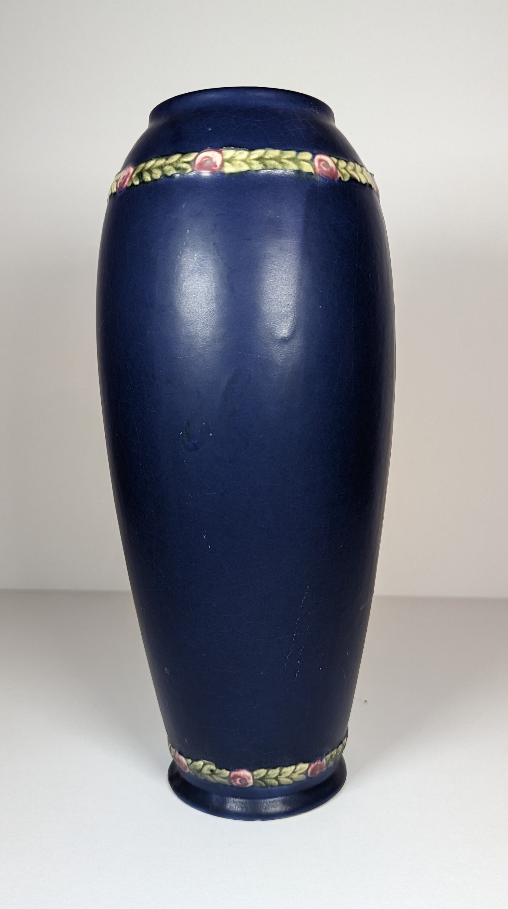 Weller Pottery Blue Ware Vase - Etsy