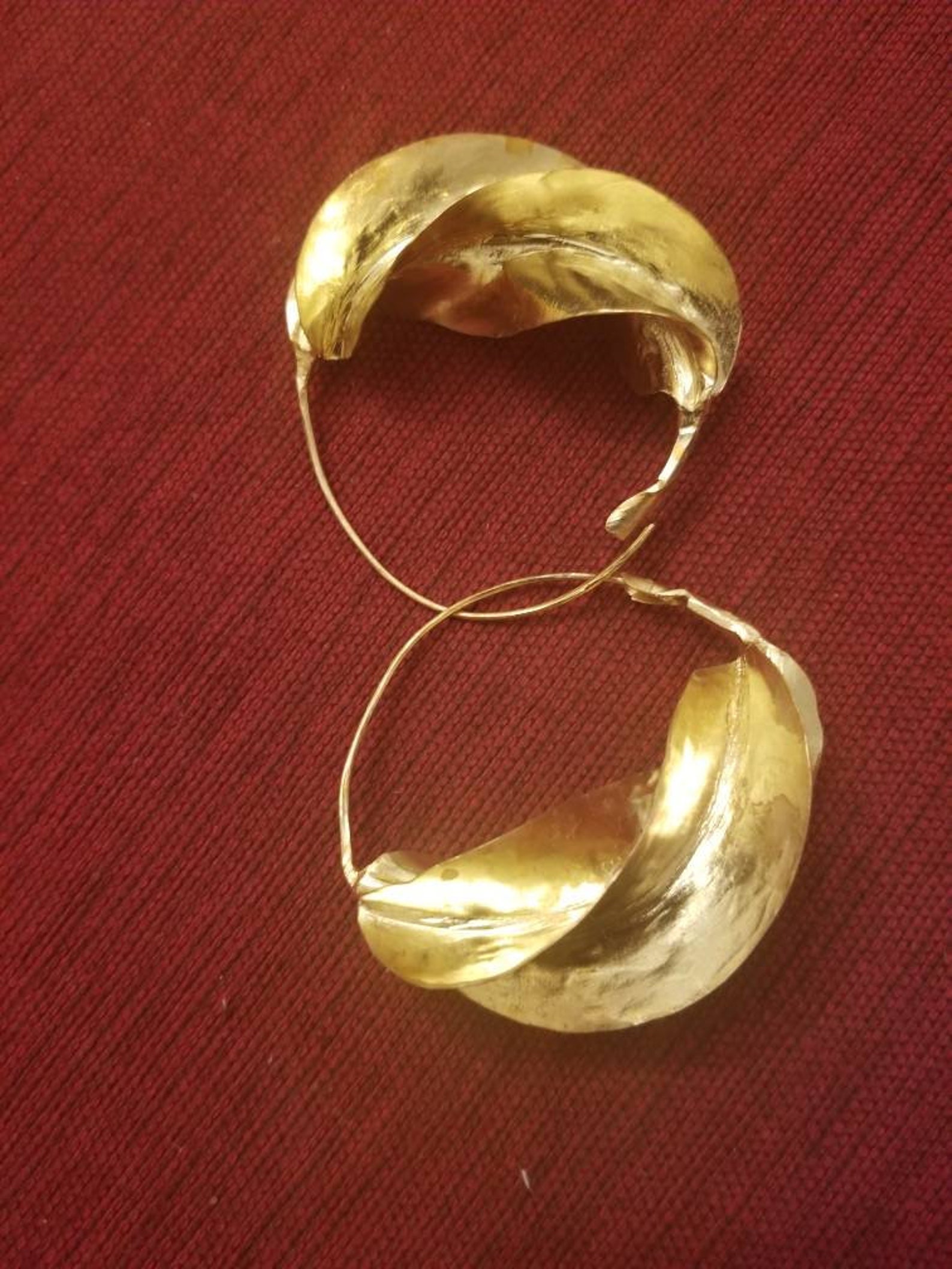 Large Handmade Fulani Earrings (2.5inches) - Etsy