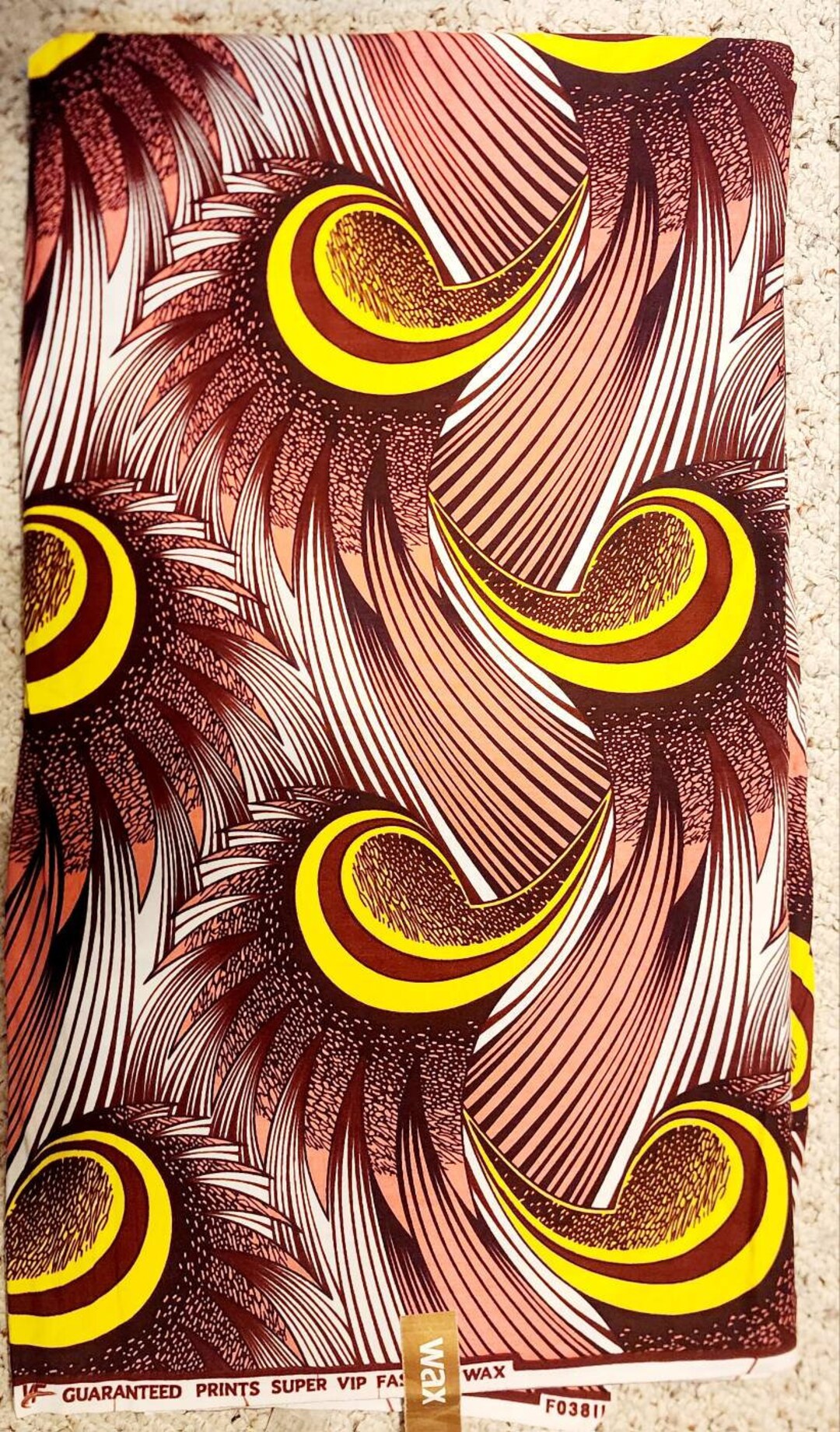 Authentic African Fabric - Etsy