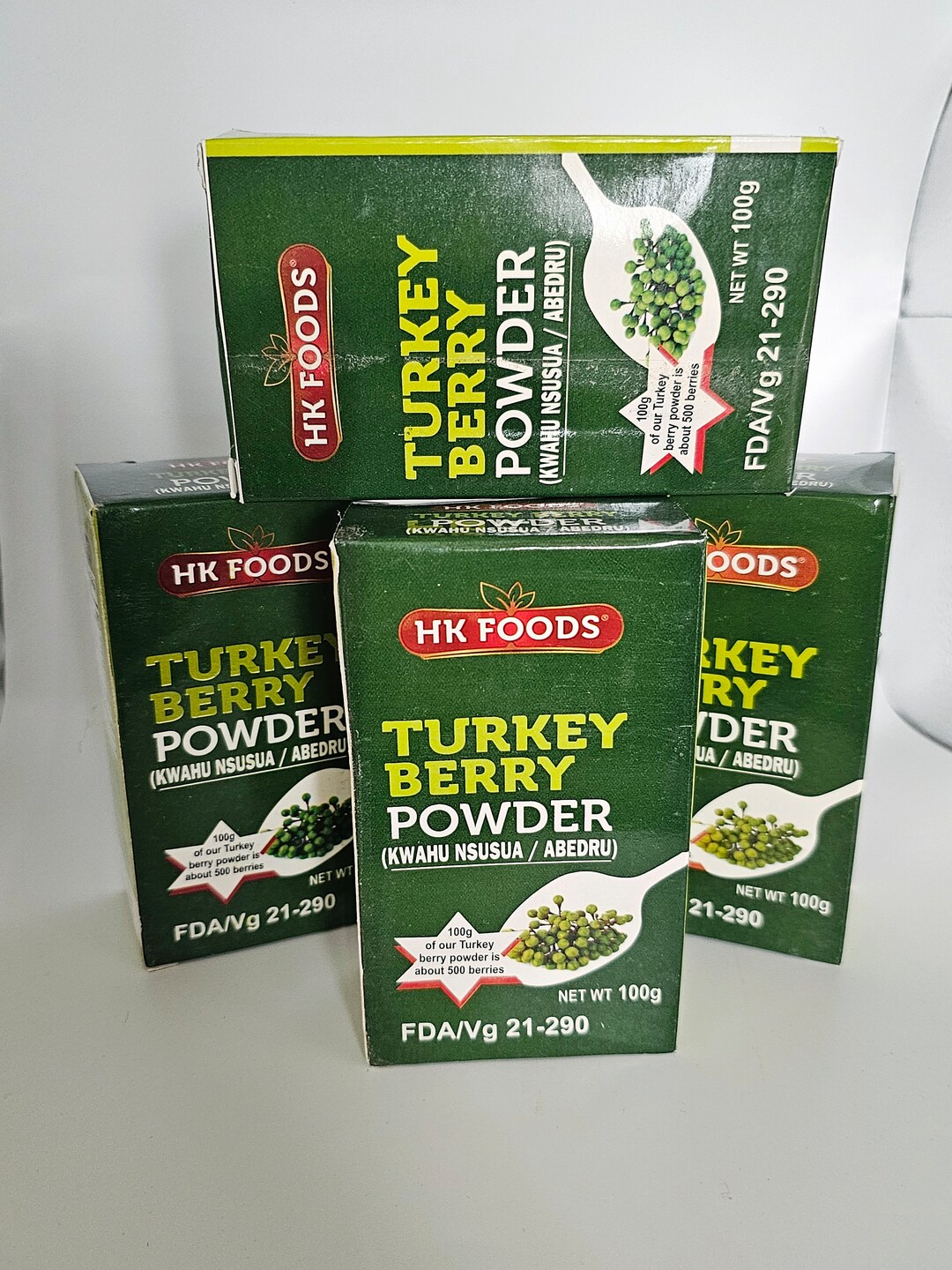 Turkey Berry Powder (pack of 4 (100g) Box) - Etsy
