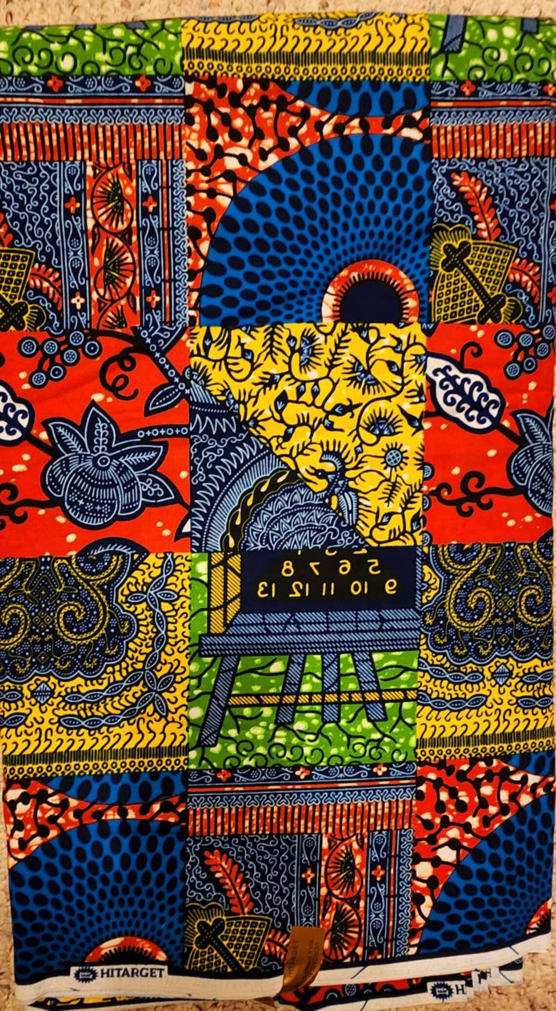 Hitarget African Print Patchwork Cloth 6yards - Etsy