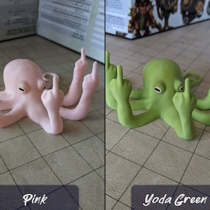 Fucktopus | Middle Finger Octopus | Octopus - Etsy