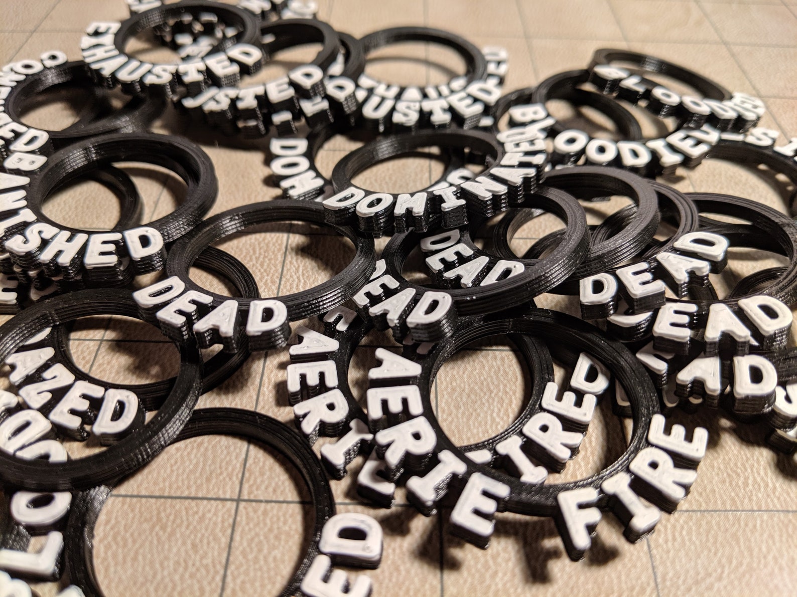 Condition Rings / Status Effect Markers For Dungeons And | Etsy