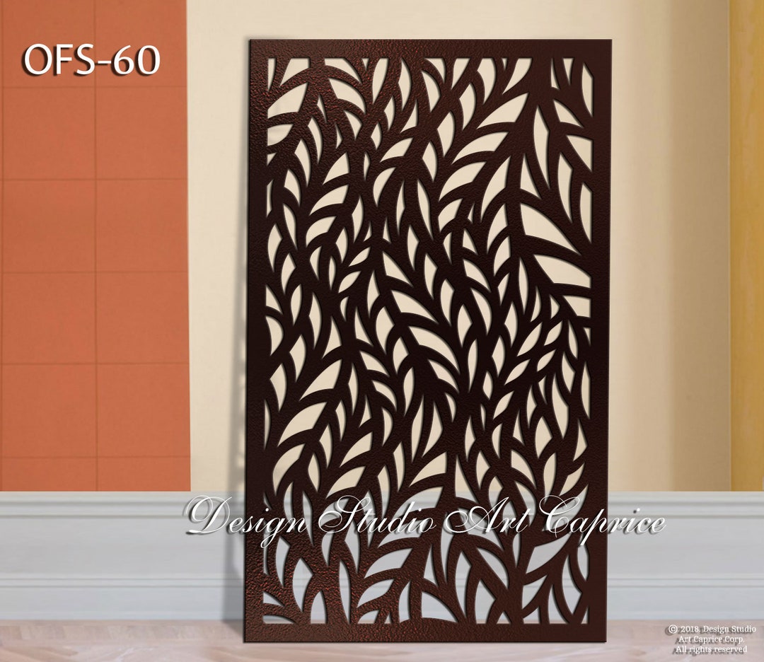 Metal Privacy Screen Fence Decorative Panel Wall Art - Etsy