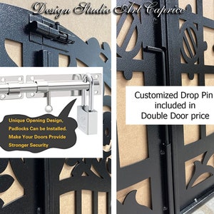Custom Metal Entry Gate / Artistic & Unique Design / Made-to-order ...