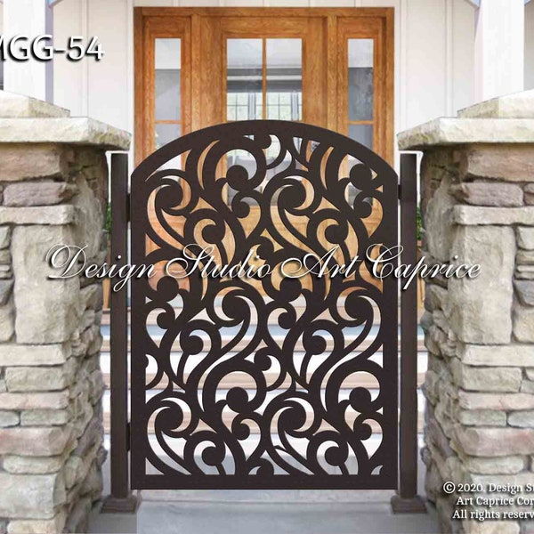 Metal Driveway Gate - Etsy