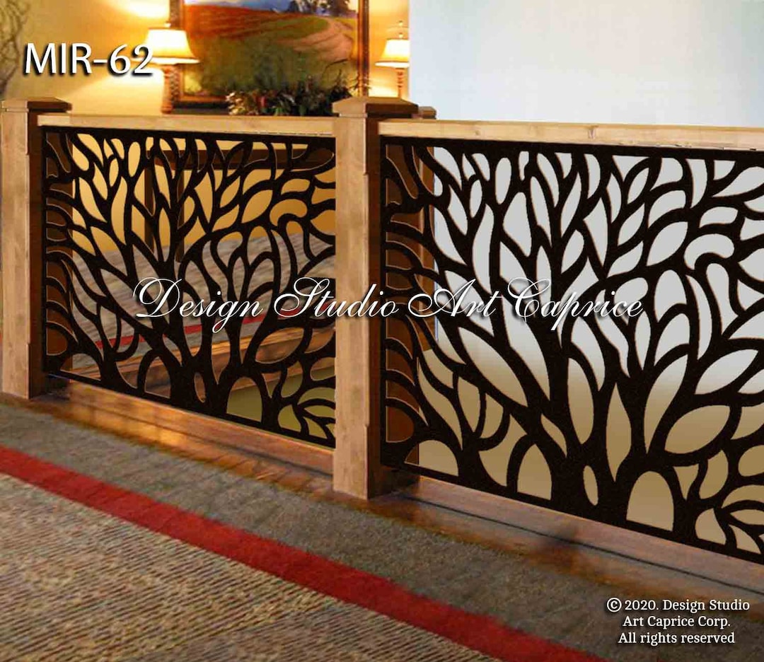 Modern Interior Railings/ Staircase Decorative Panel Inserts/ Metal ...