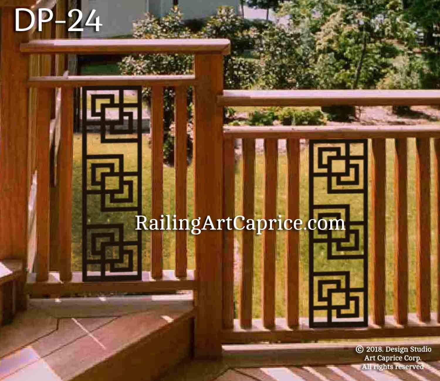 Metal Railing Panel | Balcony Insert | Deck Panel | Screen | Fence ...