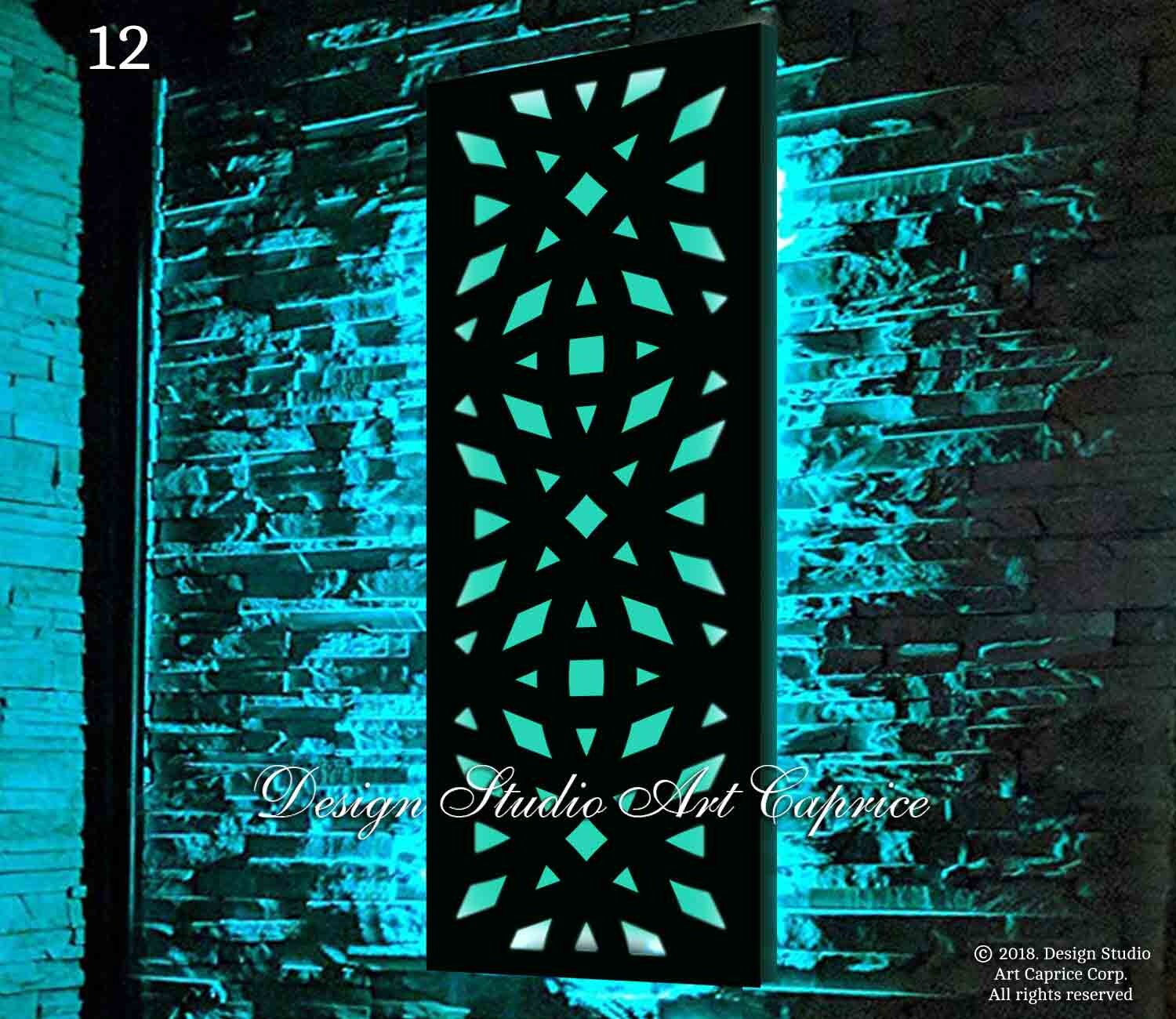 Metal Laser-cut Screen | Light Box | Sculpture | Decor Light | Wall Art ...