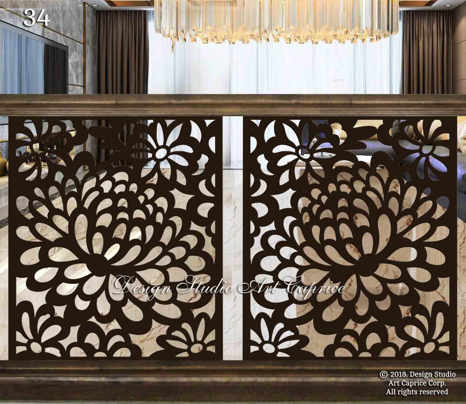 Modern Interior Railing / Panel Insert / Deck Panel / Custom - Etsy