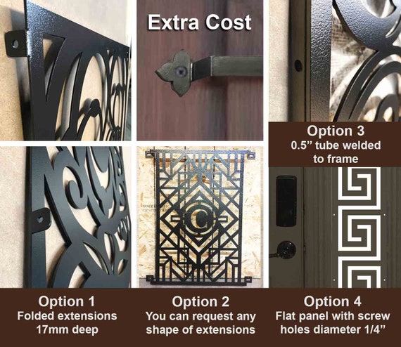 Iron Sheet Gate Design