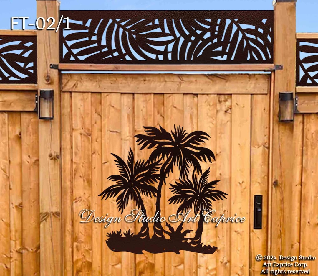 Aluminum Fence Topper /custom Order/ Metal Privacy Screen /fencing ...