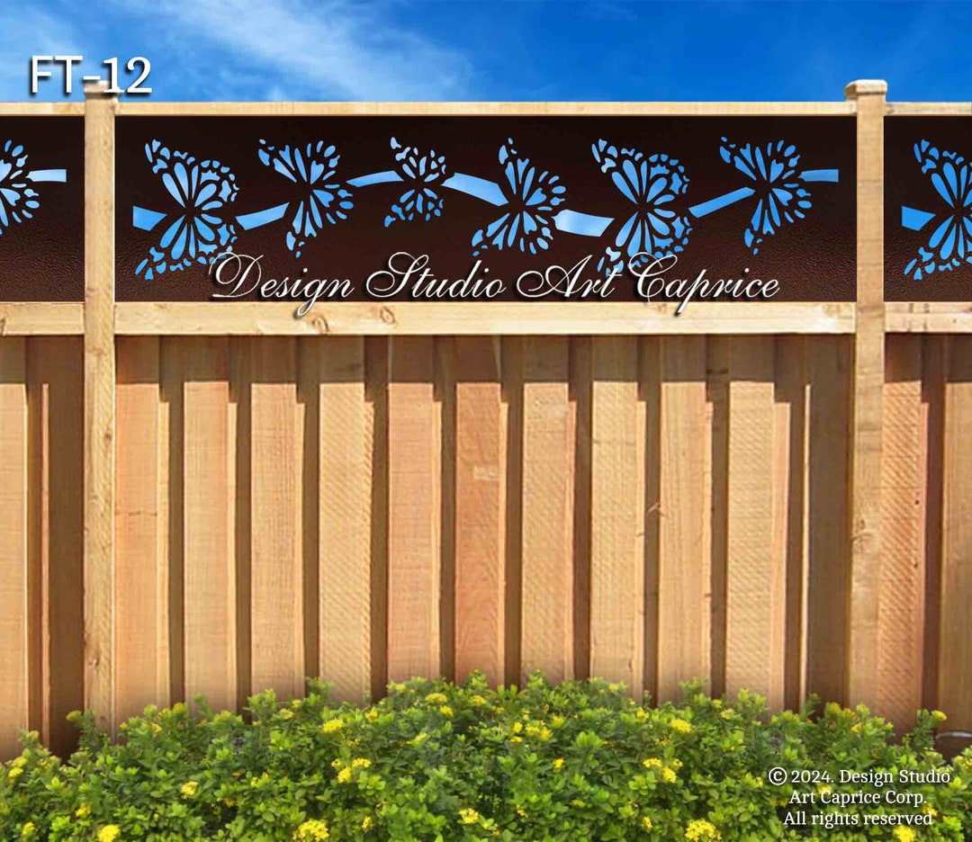 Aluminum Fence Topper /custom Order/ Metal Privacy Screen /fencing ...