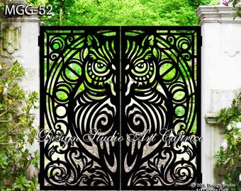 Custom Metal Entry Gate / Artistic & Unique Design / Made-to-order ...