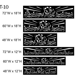 Aluminum Fence Topper /custom Order/ Metal Privacy Screen /fencing ...