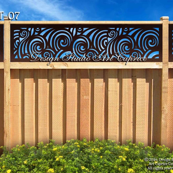 Privacy Fence Topper - Etsy