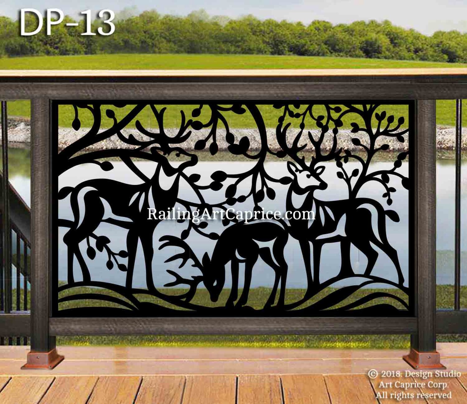 Metal Railing Panel Balcony Insert Deck Panel Staircase - Etsy