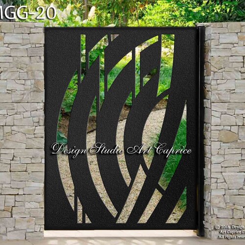 Metal Garden Gate Pedestrian Walk Thru Entry Gate Metal Art - Etsy