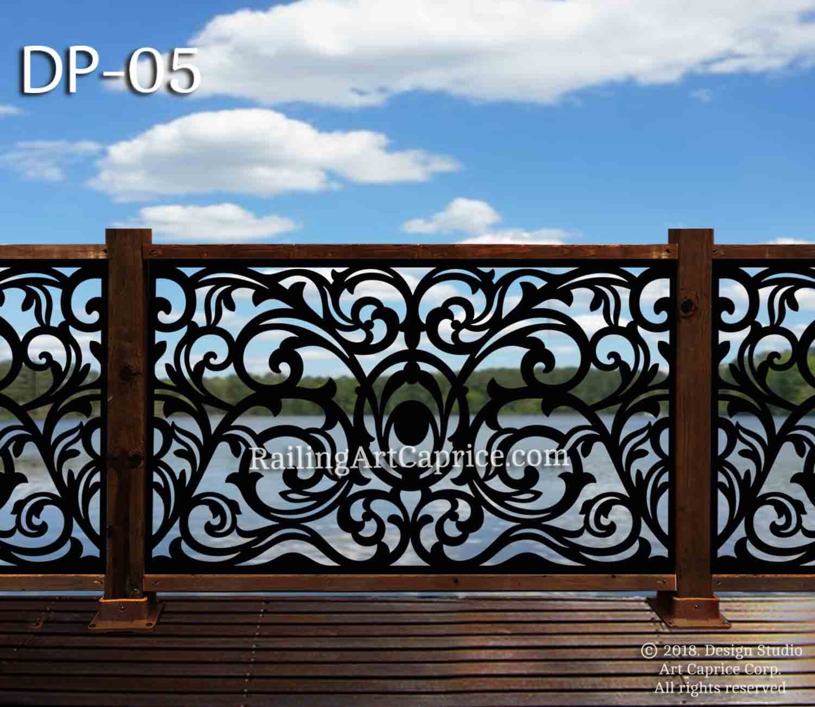 Metal Railing Panel Balcony Insert Deck Panel Staircase - Etsy Canada