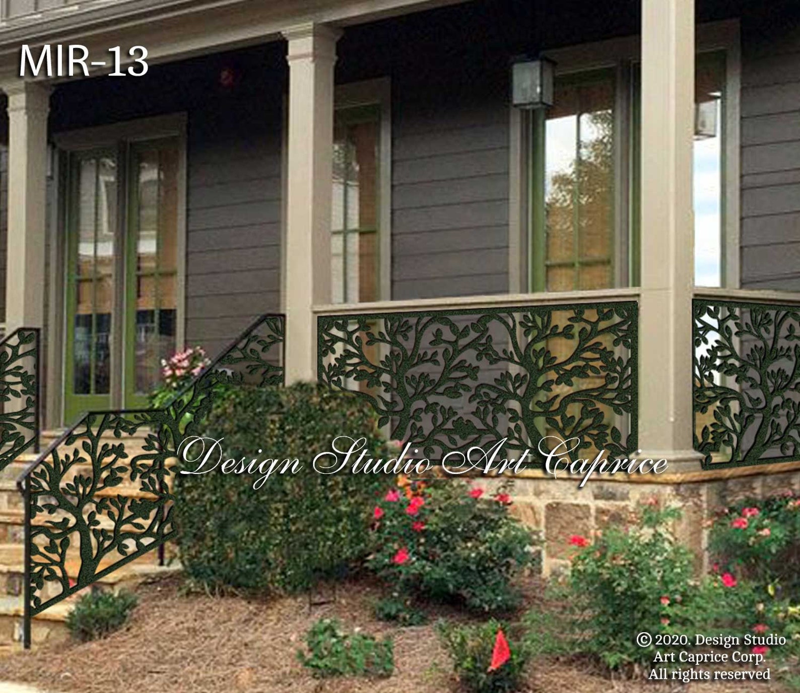 Metal Railing Panel / Balcony / Deck Panel / Panel Insert/ Custom Order ...