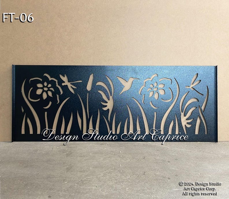 Aluminum Fence Topper /custom Order/ Metal Privacy Screen /fencing ...