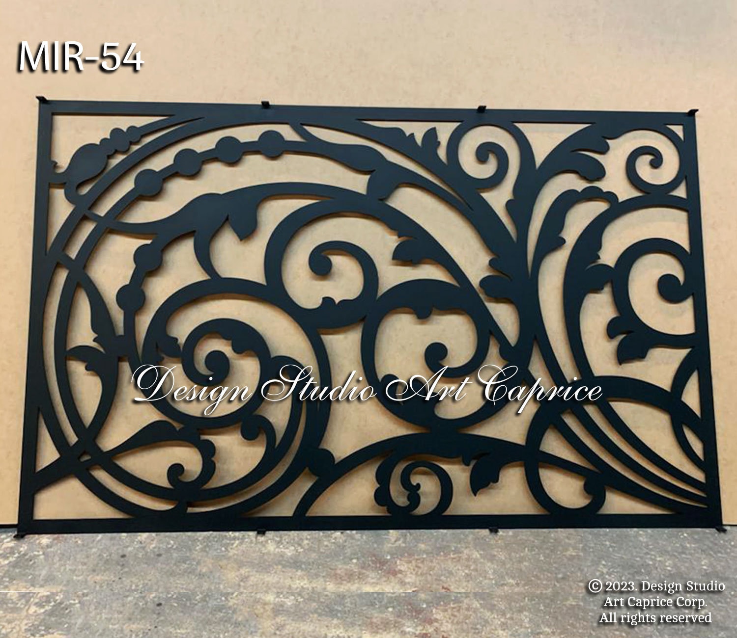 Modern Railings / Panel Insert / Decorative Laser Cut Panel / - Etsy