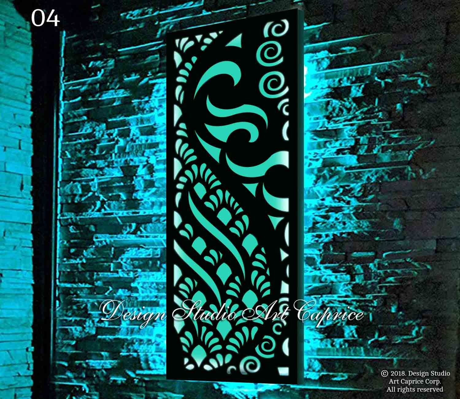 Metal Laser-cut Screen Light Box Sculpture Decor Light - Etsy