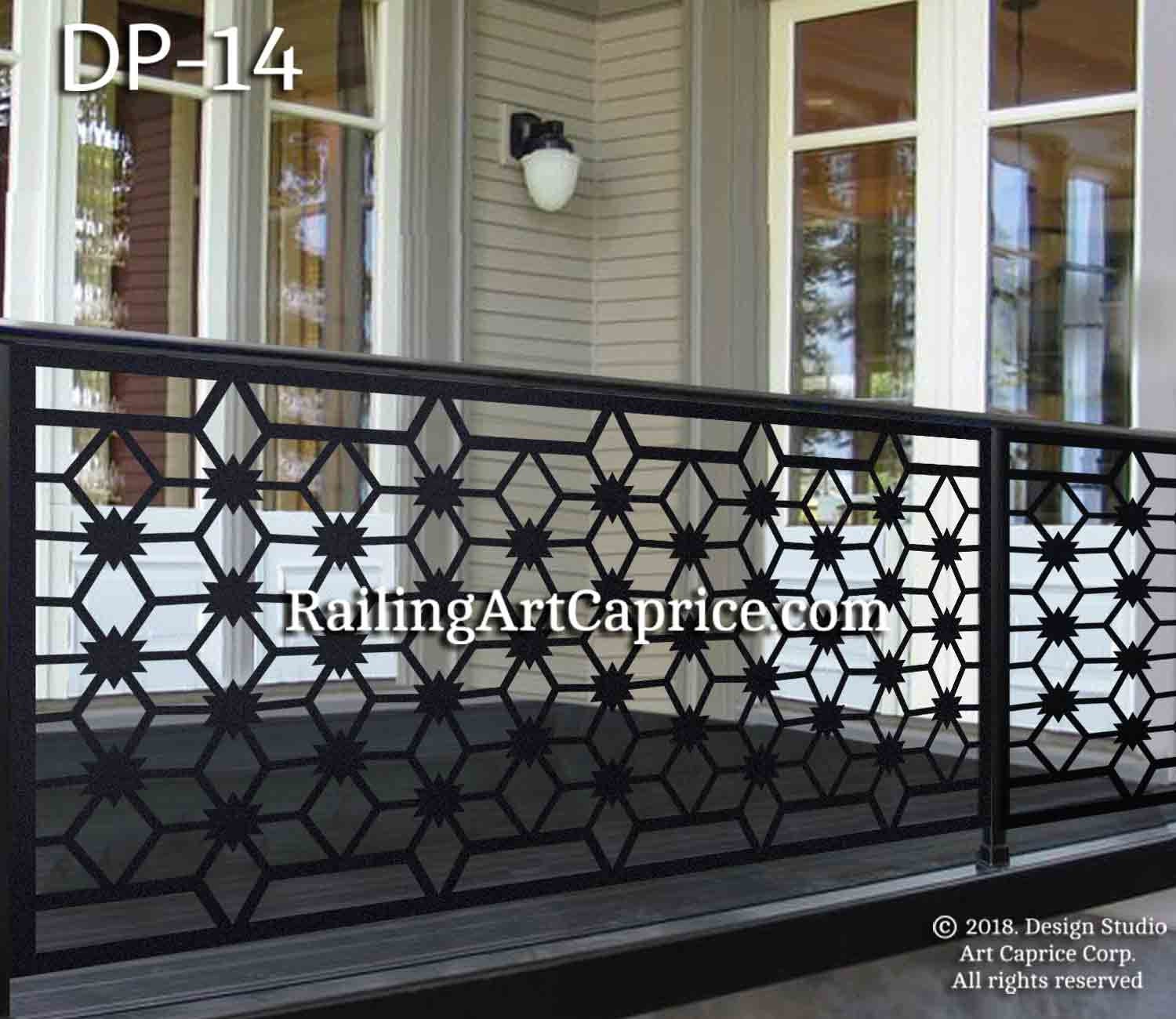 Metal Railing Panel Balcony Insert Deck Panel Staircase - Etsy