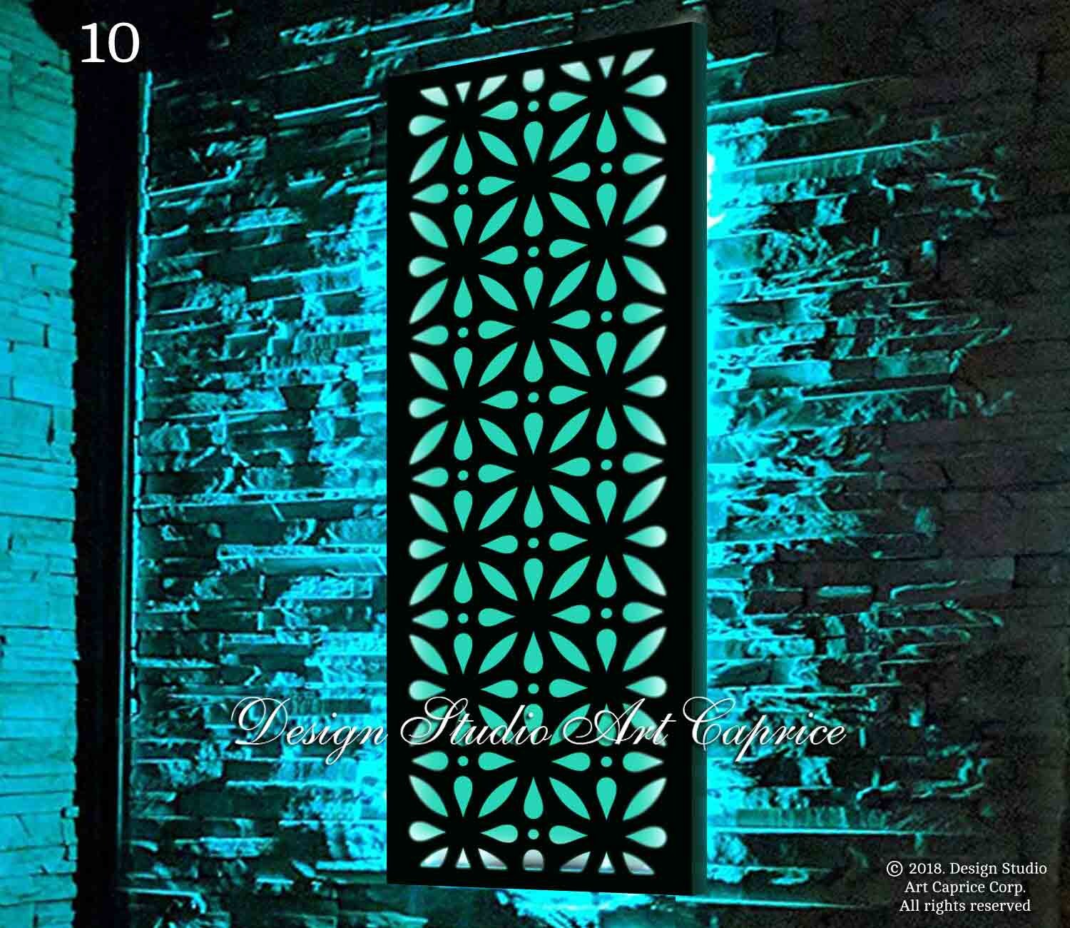 Metal Laser-cut Screen | Light Box | Sculpture | Decor Light | Wall Art ...