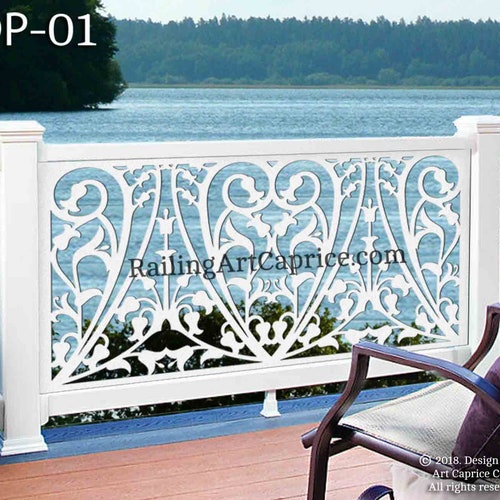 Metal Railing Panel Balcony Insert Deck Panel Staircase - Etsy Canada
