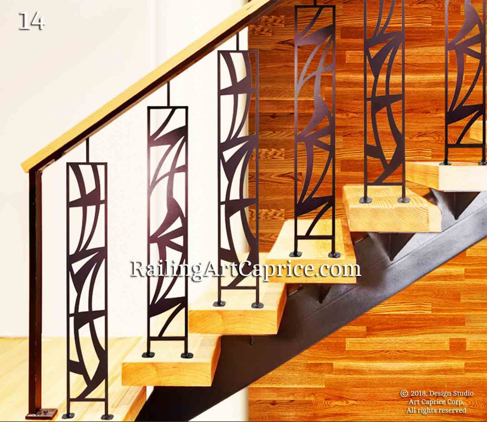Modern Interior Railings/ Staircase Decorative Panel Inserts/ Metal ...