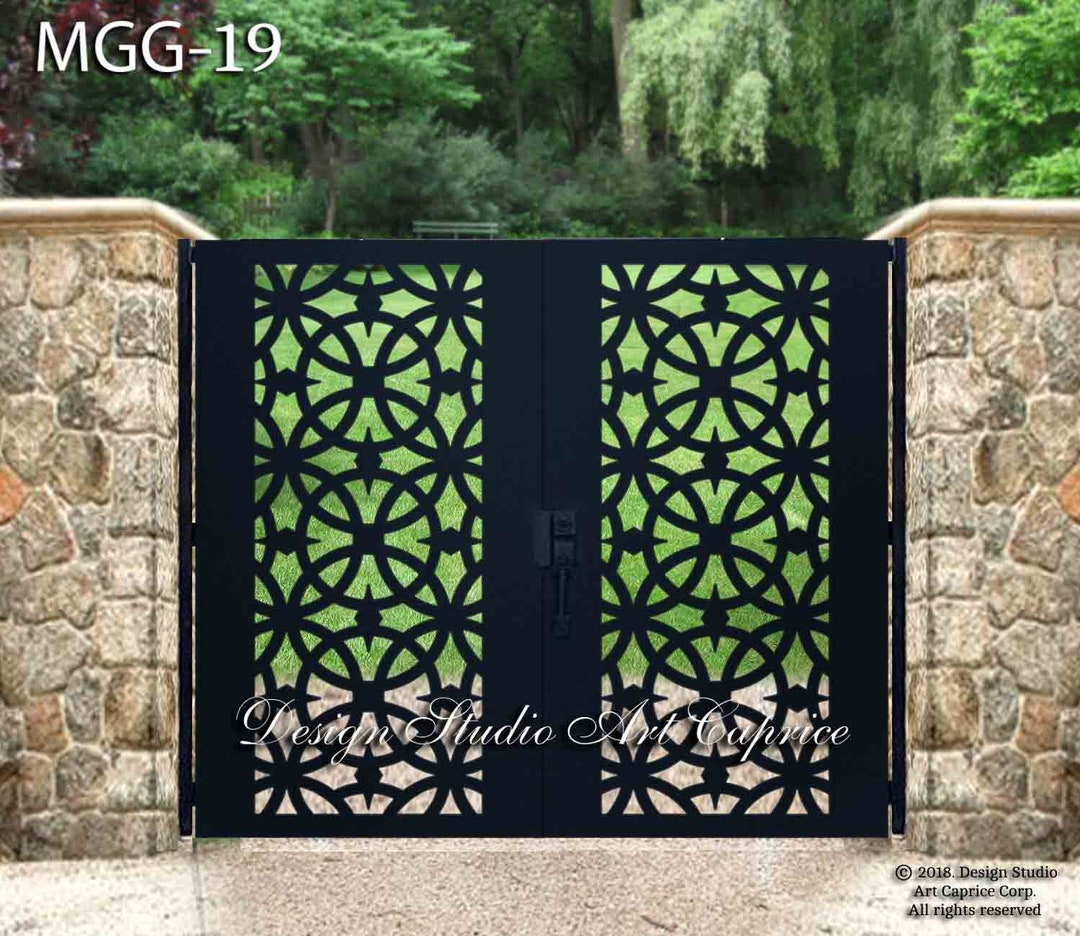 Custom Metal Entry Gate / Artistic & Unique Design / Made-to-order ...
