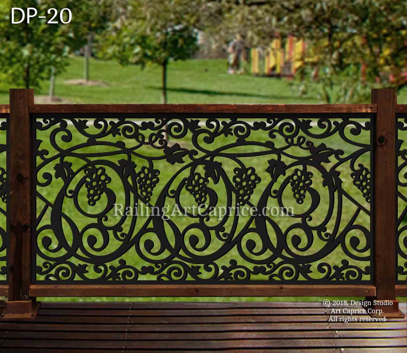 Metal Railing Panel Balcony Insert Deck Panel Staircase - Etsy