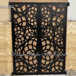 Custom Metal Entry Gate / Artistic & Unique Design / Made-to-order ...