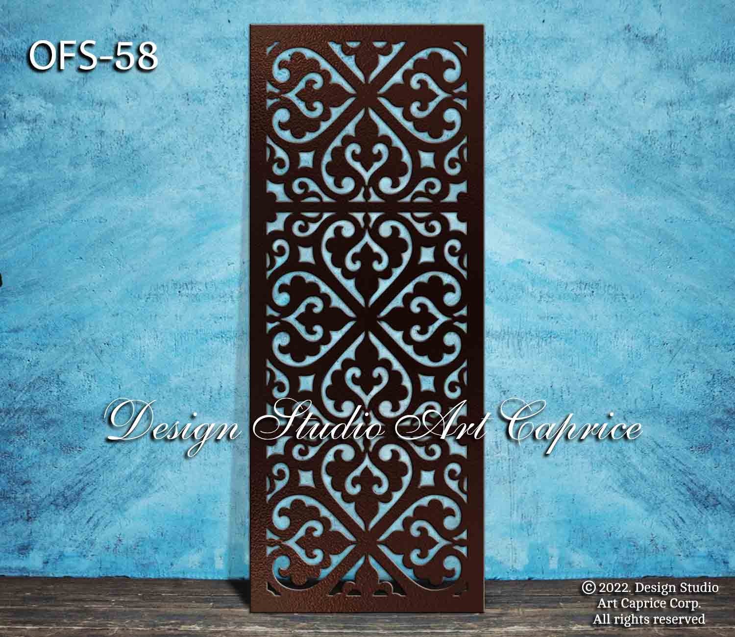 Metal Privacy Screen | Fence | Decorative Panel | Wall Art | Outdoor or ...